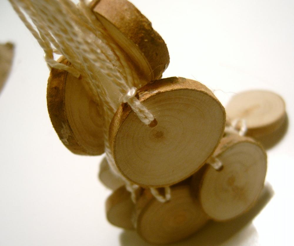12 Hang Tag Blanks Unfinished Wood Tree Branch Slice 1 Inch on Luulla